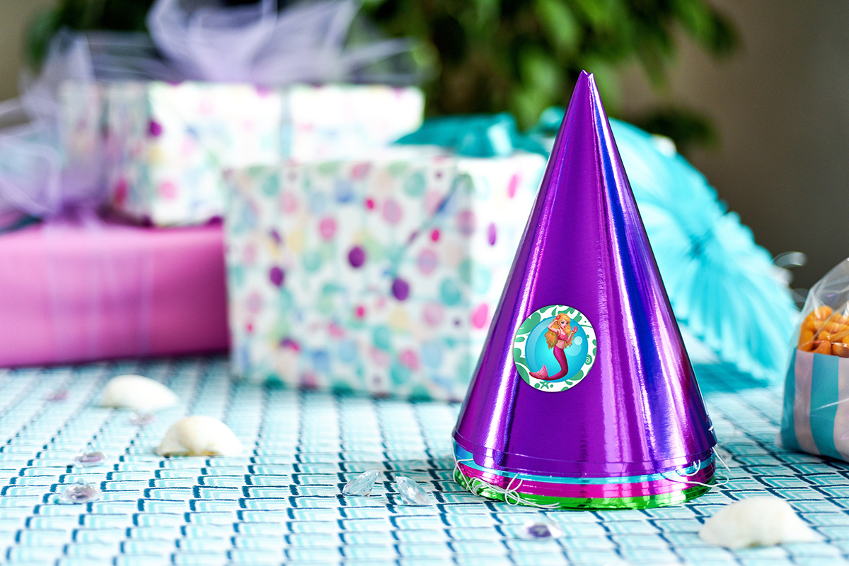 FREE Mermaid Princess Party Printables | Fin Fun Blog