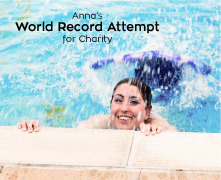 Anna's World Record Attempt for Charity | Fin Fun Blog